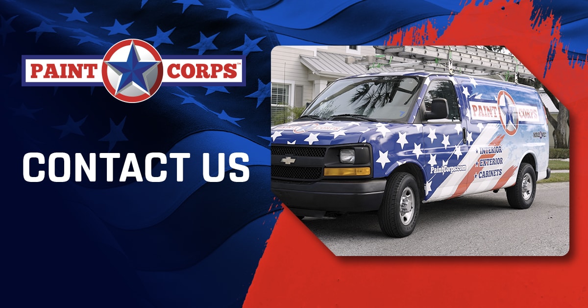 Contact PAINT CORPS | The Premier Veteran-Owned Paint Franchise
